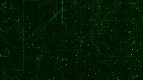 Scheme of lines on green background. Ani... | Stock Video | Pond5