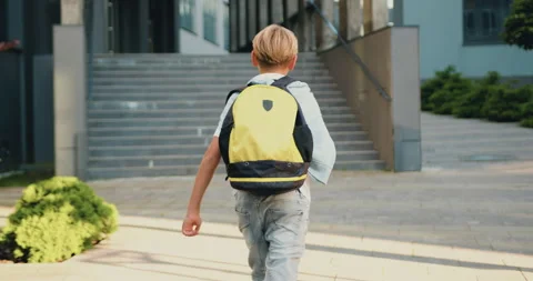 School Boy Running Stock Video Footage | Royalty Free School Boy ...