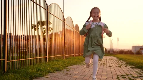 school building, child, first grader, ki... | Stock Video | Pond5