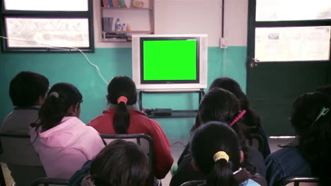 Kid Watching Tv Green Screen Stock Footage ~ Royalty Free Stock Videos ...