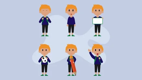 6Teen Characters Stock Videos – Royalty-Free HD & 4K Videos | Pond5