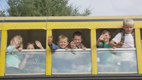 Kids School Bus Stock Footage ~ Royalty Free Stock Videos | Page 3