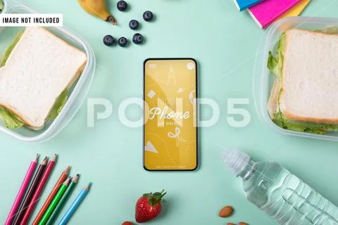 School Screen Mockup ~ PSD Photoshop Template #202472802