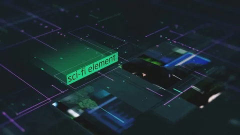 Sci-Fi Elements Slideshow ~ After Effects Project #121884563