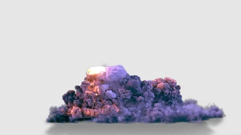 Sci Fi futuristic explosion or a magical... | Stock Video | Pond5