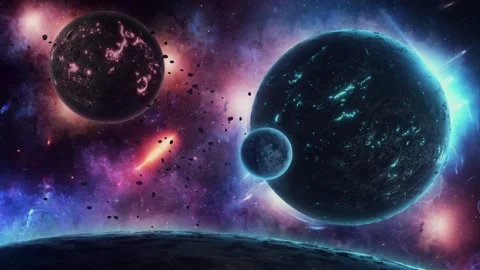 Outer Space Loop Stock Footage ~ Royalty Free Stock Videos | Pond5