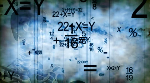Science and Math Education Looping Anima... | Stock Video | Pond5
