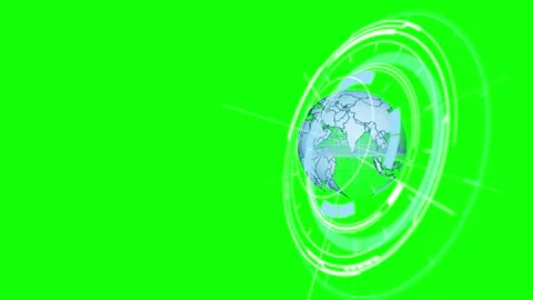 Science and Technology HUD Green Screen ... | Stock Video | Pond5