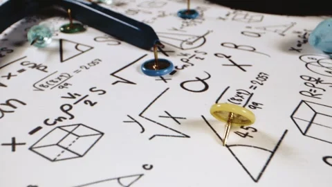 Science Calculation Physics Math and Che... | Stock Video | Pond5