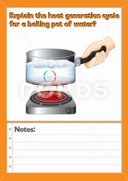 Science Experiment Record Worksheet of heat generation ~ Clip Art ...
