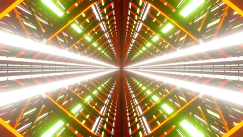 Science Fiction corridor animation | Stock Video | Pond5