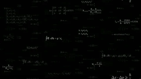 Mathematical Background Stock Footage ~ Royalty Free Stock Videos | Pond5