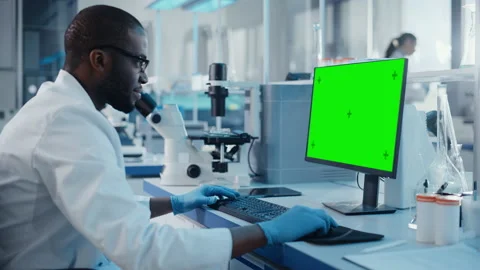 Lab Green Screen Stock Video Footage | Royalty Free Lab Green Screen ...