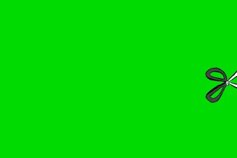 Scissors Cutting - Animation - Hand-Draw... | Stock Video | Pond5