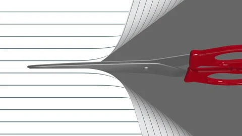 After Effects: Scissors Paper Craft Transition #231685708