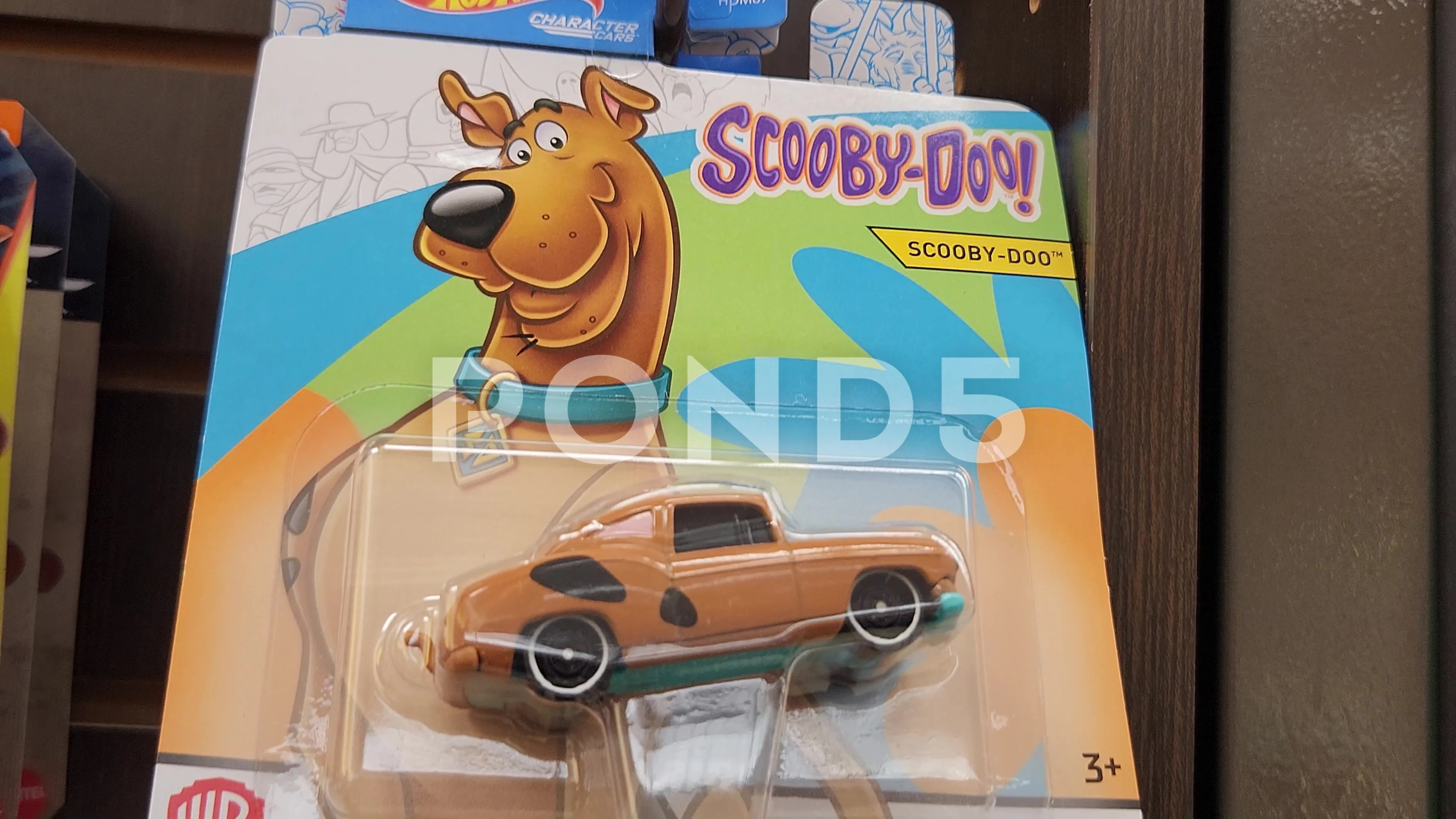 Scooby Doo Car Toy Variations Plus Ou Moins Dévêtues Sur La