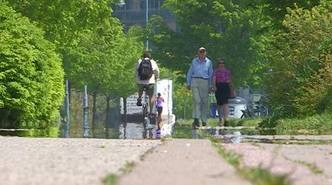 Scorching hot summer day with heat waves... | Stock Video | Pond5