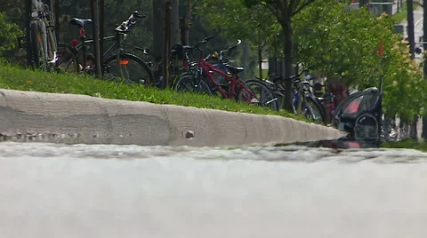 Scorching hot summer day with heat waves... | Stock Video | Pond5