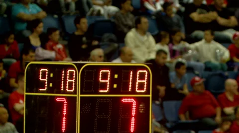 Scoreboard Countdown Stock Footage ~ Royalty Free Stock Videos | Pond5