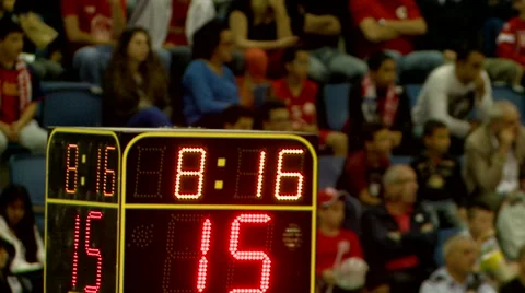 Scoreboard Countdown Stock Footage ~ Royalty Free Stock Videos | Pond5