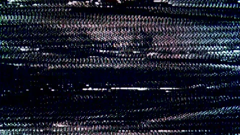 Scramble VHS effect. Analog glitches and... | Stock Video | Pond5