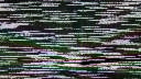 Scrambled screen animation, pixelated gl... | Stock Video | Pond5