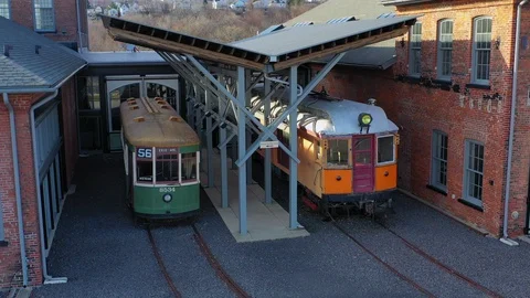Scranton PA Electric City Trolley Museum... | Stock Video | Pond5