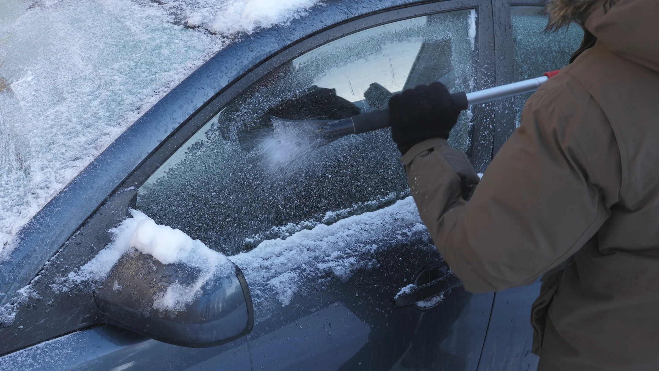 Frost On Car Window