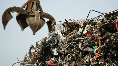 Scrapyard Stock Video Footage | Royalty Free Scrapyard Videos | Pond5