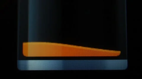 screen animation of liquid wave in conta... | Stock Video | Pond5