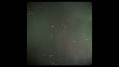 Screen of a Retro TV with scratches and ... | Stock Video | Pond5