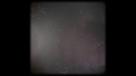 Screen of a Retro TV with scratches and ... | Stock Video | Pond5