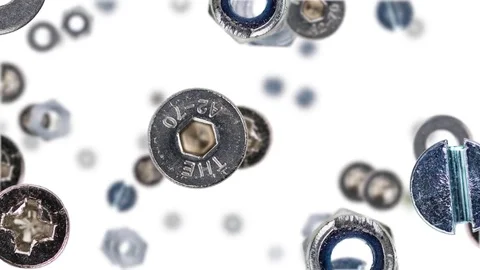 Falling Screws Stock Videos – Royalty-Free HD & 4K Videos