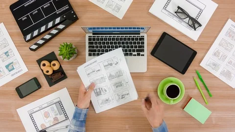 Top Script Writer Stock Videos – Royalty-Free HD & 4K Videos