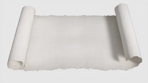 Scroll background with alpha channel 1 | Stock Video | Pond5