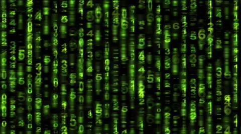 Numbers Matrix Stock Footage ~ Royalty Free Stock Videos | Pond5