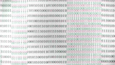 Binary Scrolling Stock Video Footage | Royalty Free Binary Scrolling ...