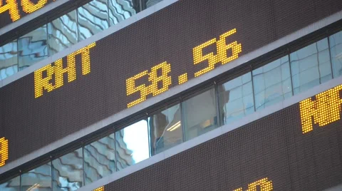 Scrolling Stock Ticker Stock Videos – Royalty-Free HD & 4K Videos