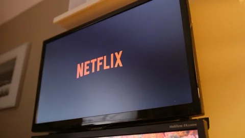 Scrolling Through Netflix Movies on Wall... | Stock Video | Pond5