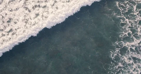 Sea aerial view, top view, amazing natur... | Stock Video | Pond5