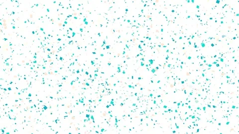 Sea blue beige sand beach falling confet... | Stock Video | Pond5