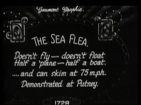Sea Flea demonstration at Putney | Stock Video | Pond5