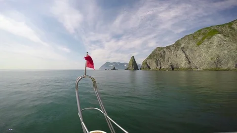 Sea Safari journey from the Peninsula Ka... | Stock Video | Pond5