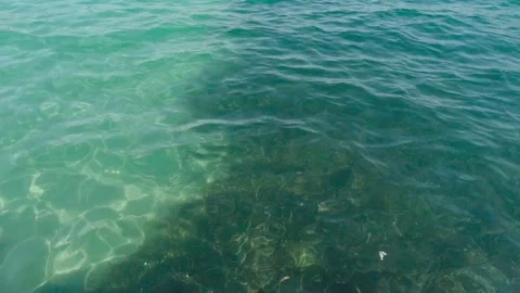 Sea Water Surface | Stock Video | Pond5