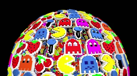 Seamless animated background of elements... | Stock Video | Pond5