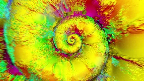 Rainbow Spiral Stock Footage ~ Royalty Free Stock Videos | Pond5