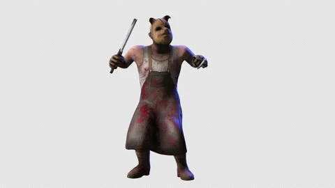 Seamless animation of butcher psycho kil... | Stock Video | Pond5