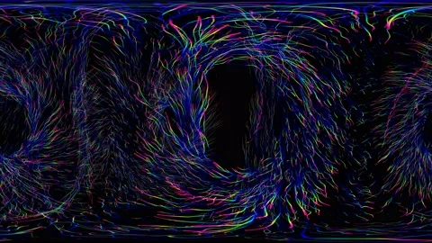 Seamless animation of a colorful glowing... | Stock Video | Pond5