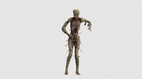 Seamless animation of a mummy dancing sa... | Stock Video | Pond5