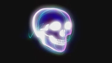 Skull Animations Stock Videos – Royalty-Free HD & 4K Videos